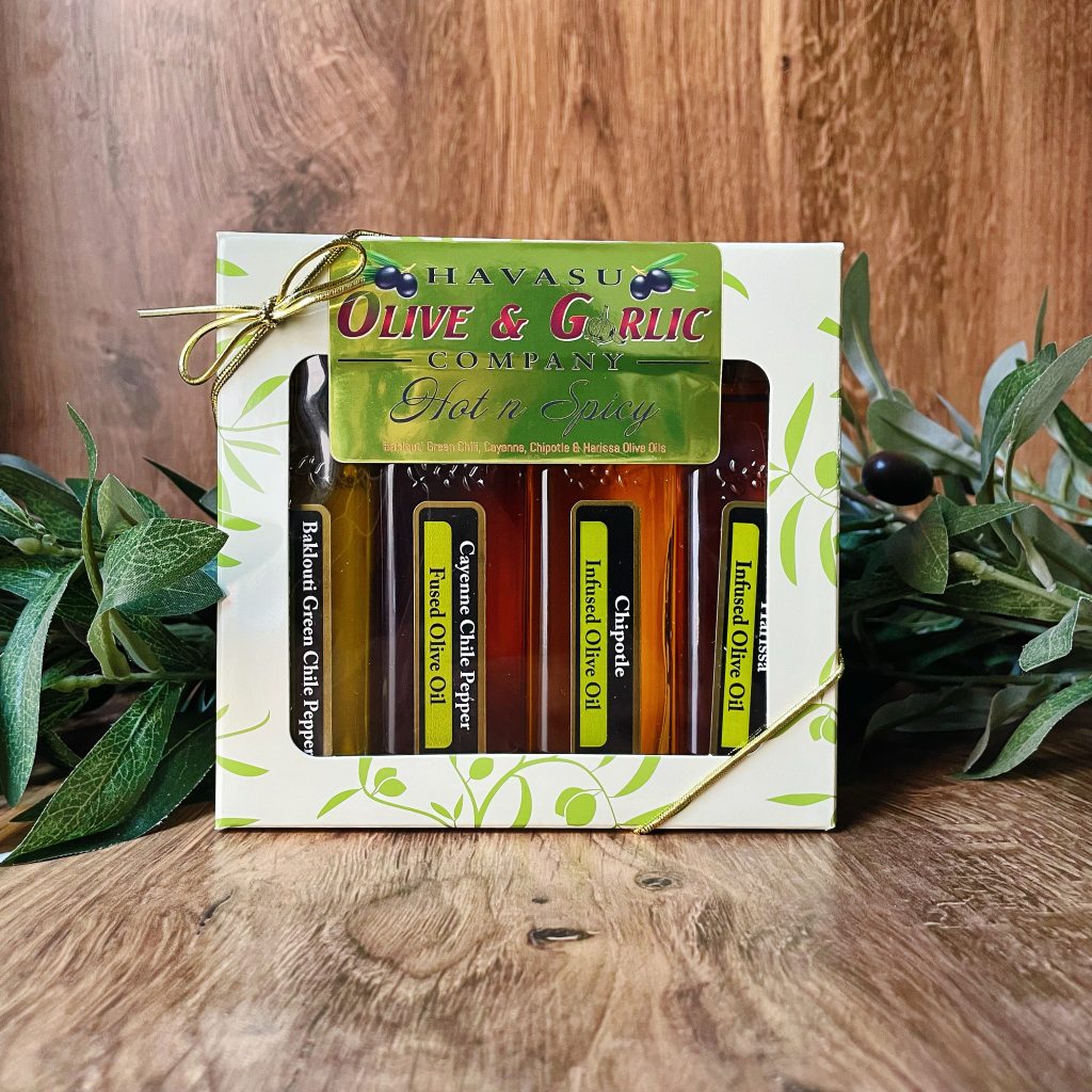 Hot & Spicy - Havasu Heat 4 Pack Sampler Set - Havasu Olive Oil